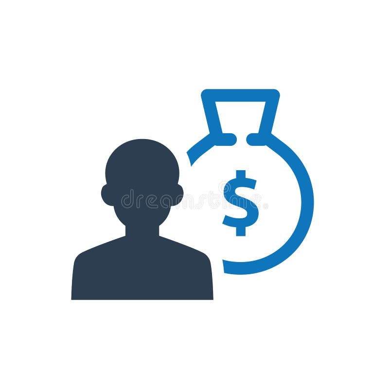 Business Profit Icon stock vector. Illustration of vector - 128918796