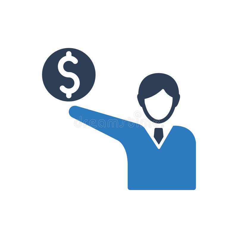 Business Profit Icon stock illustration. Illustration of graph - 158395306