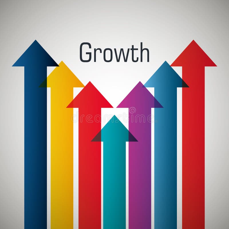 Business profits growth stock illustration. Illustration of growth ...