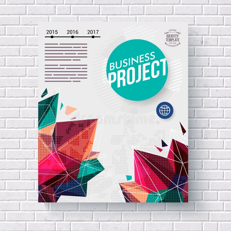 Business Project Infographic Template Stock Vector - Illustration of ...