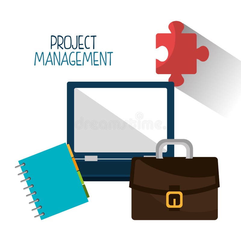Business Project Management Stock Illustration - Illustration of ...