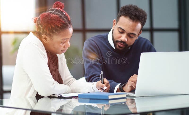 Business Project Team Working Together at Meeting Room at Office. Stock ...
