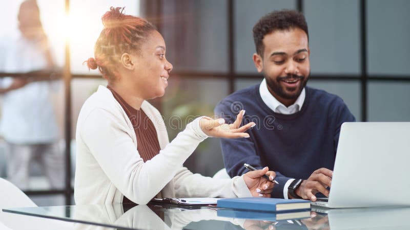 Business Project Team Working Together at Meeting Room at Office. Stock ...
