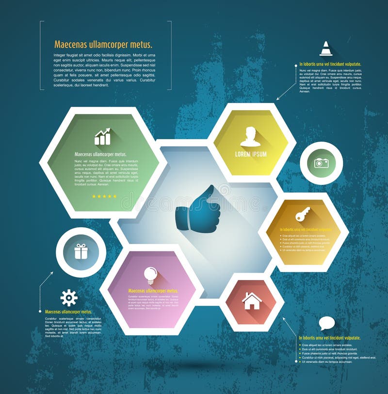 Business project template stock vector. Illustration of banner - 38635048