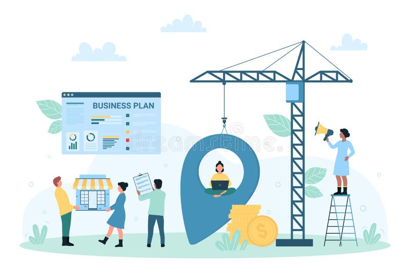 Tiny People Cooperate Stock Illustrations – 18 Tiny People Cooperate ...