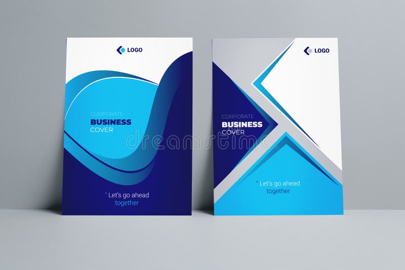 Business Proposal Cover Design Template Adept for Multipurpose Projects ...