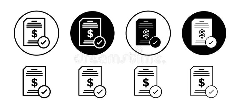 Business Proposal Vector Icon Set Collection. Business Proposal Outline ...