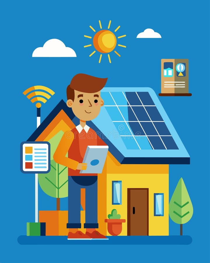 Diy Home Solar Panel Installations Stock Illustrations – 7 Diy Home ...