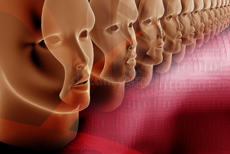 Business Purple an Red Composition with Digital Theme Stock ...