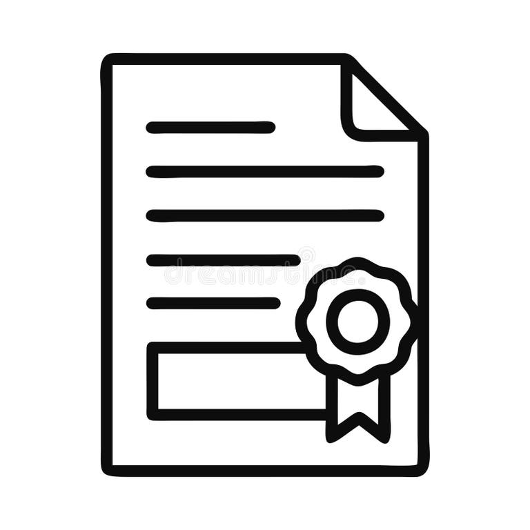 Business Registration Checklist Icon Stock Vector - Illustration of ...