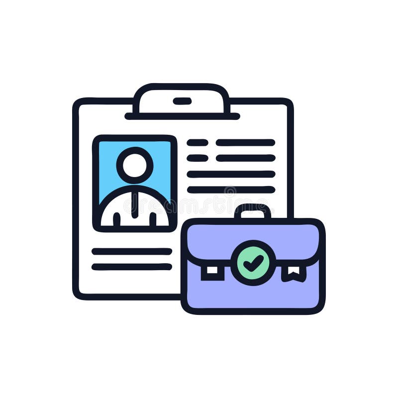 Business Registration Icon stock vector. Illustration of motivation ...