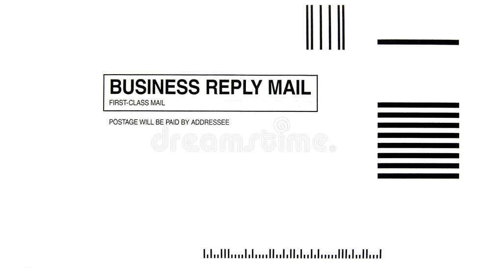 Business Reply Envelope Stock Illustrations – 969 Business Reply ...