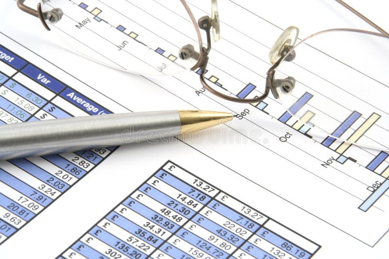 Business Report stock photo. Image of corporate, money - 6443728