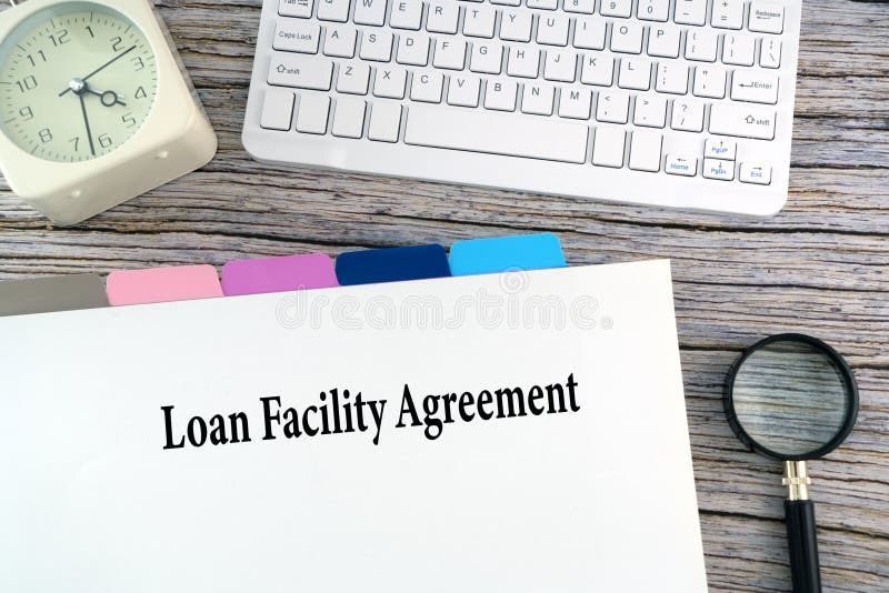 Photo Illustration for a Business Document : Loan Facility Agreement ...