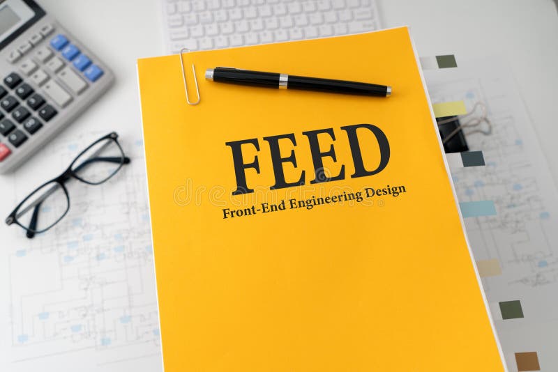 Photo Illustration for a Business Document : FEED Front-End Engineering ...