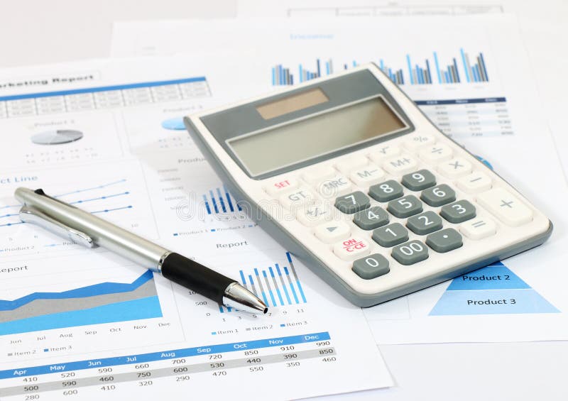 Business report at office stock photo. Image of item - 92942194