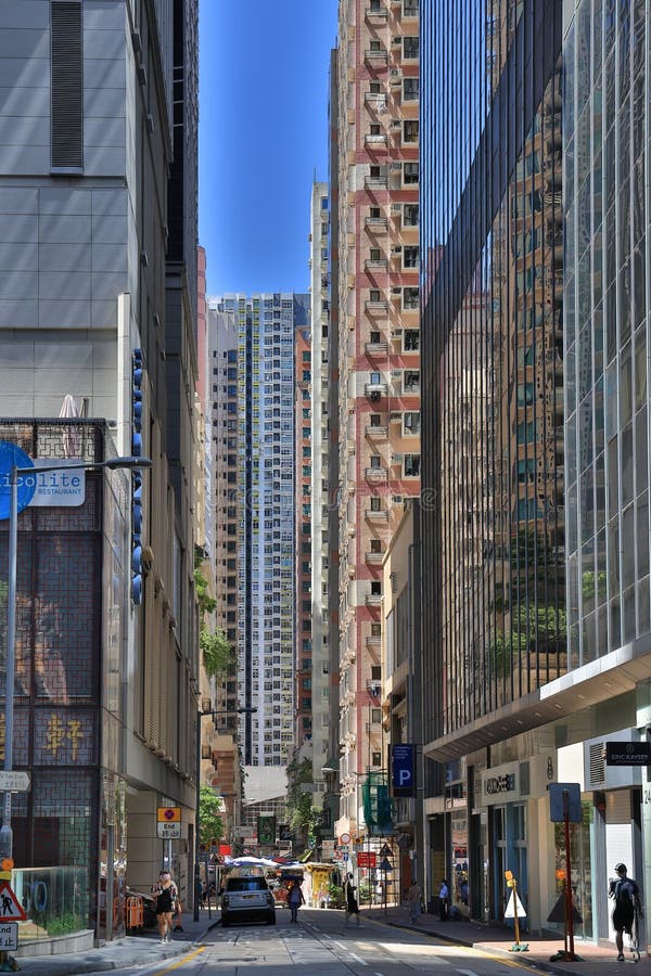 The Business and Residential Building at Wan Chai 22 Aug 2021 Editorial ...
