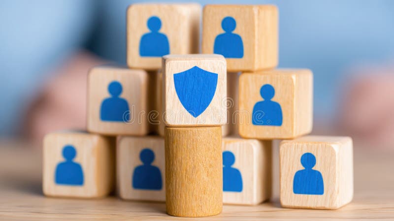 Business Resilience Model Icon Concept Featuring Shield and Bouncing ...