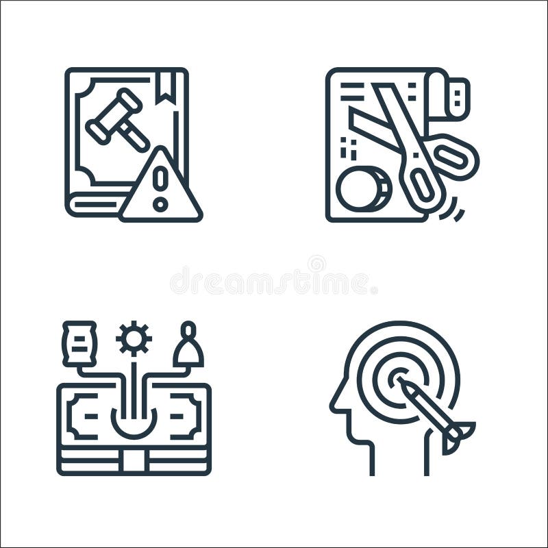 Objective Linear Icon. Modern Outline Objective Logo Concept on Stock ...