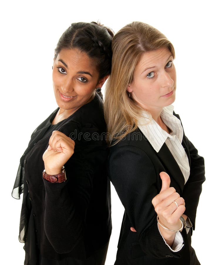 Business rivals stock photo. Image of female, europeans - 19964670