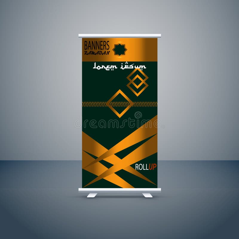 Business Roll Up Set, Stand Design, Template Banners.vector Stock ...