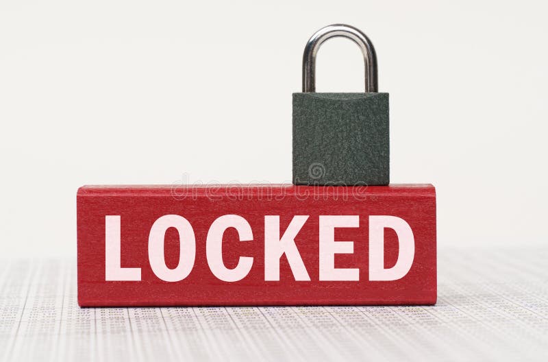 On the Reports There is a Red Block with the Inscription - Locked and a ...