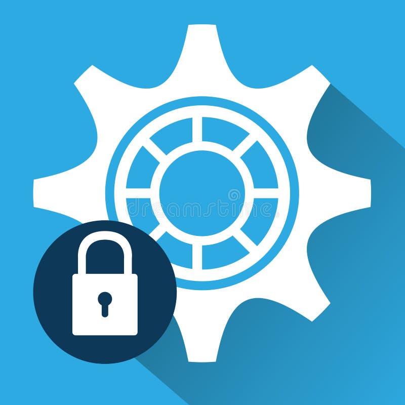 Business Security Graphic Design Stock Illustration - Illustration of ...