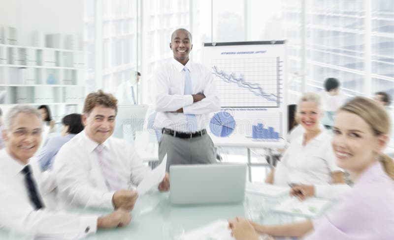 Business Seminar Meeting Conference Collaboration Concept Stock Image ...