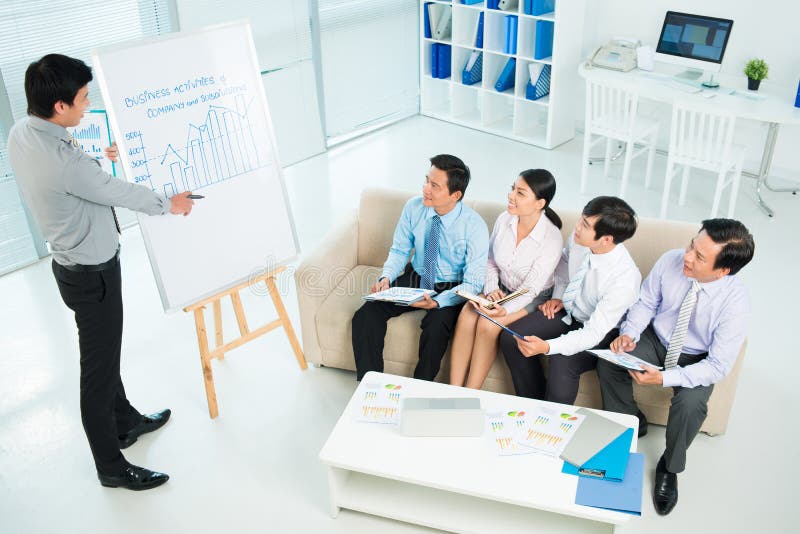 Business seminar stock photo. Image of person, angle - 34944698