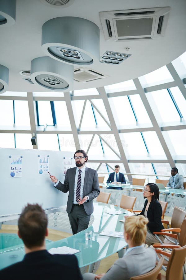 Business seminar stock image. Image of adult, pointing - 65654605