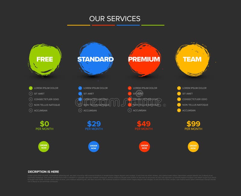 Different Service Plans Stock Illustrations – 69 Different Service ...