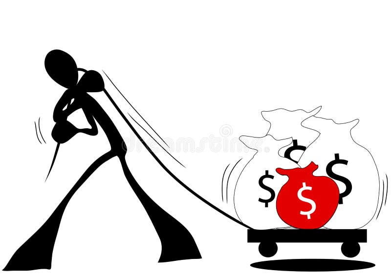 Business shadow man stock vector. Illustration of exercise - 14556129