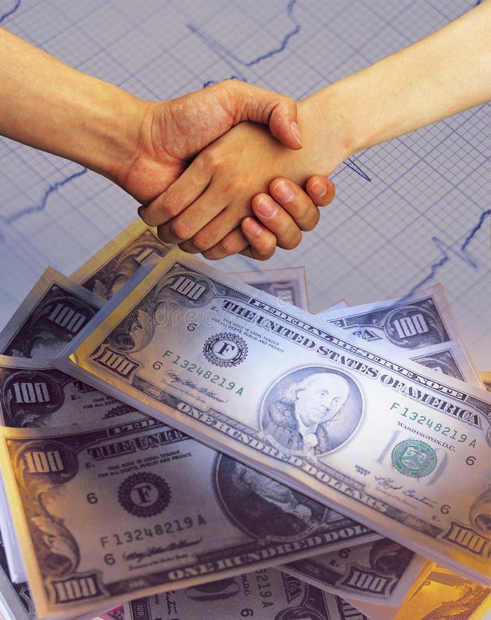 The Money Deal stock photo. Image of hand, hired, deal - 7645646