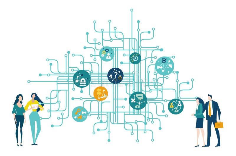 Ai, Artificial Intelligence, People and Robots are Working Together ...