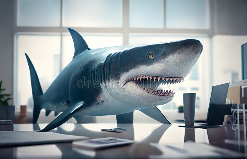 Shark Desk Stock Illustrations – 112 Shark Desk Stock Illustrations ...