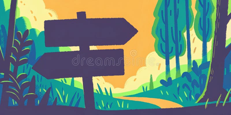 Business Signpost Representing Direction, Goals, and Strategic Focus ...