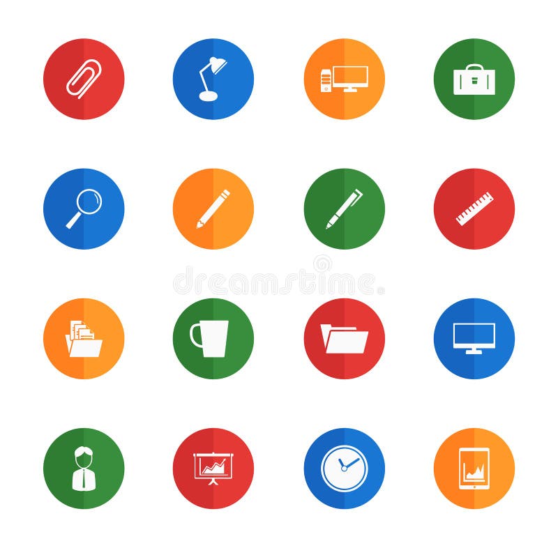 Business Simple Vector Icons Stock Vector - Illustration of file ...