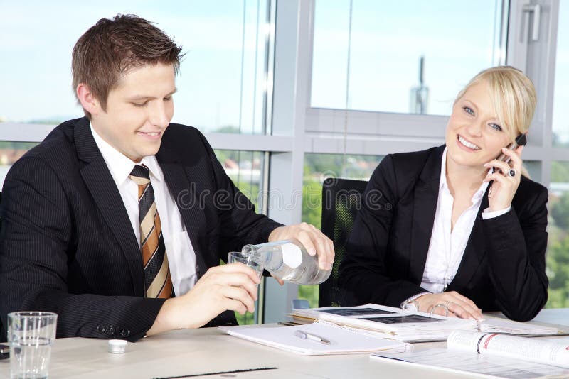 Business Situation in Office Stock Image - Image of professoinal ...