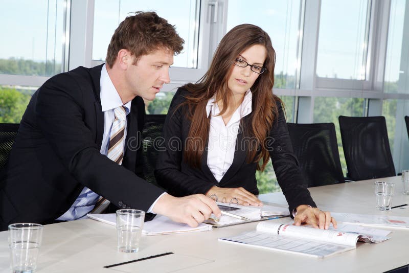 Business Situation in Office Stock Photo - Image of person, meeting ...
