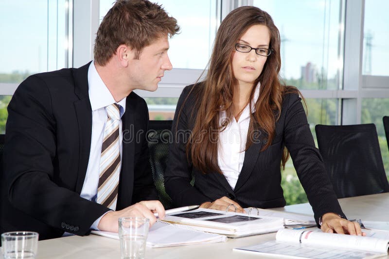 Business Situation in Office Stock Image - Image of professoinal ...