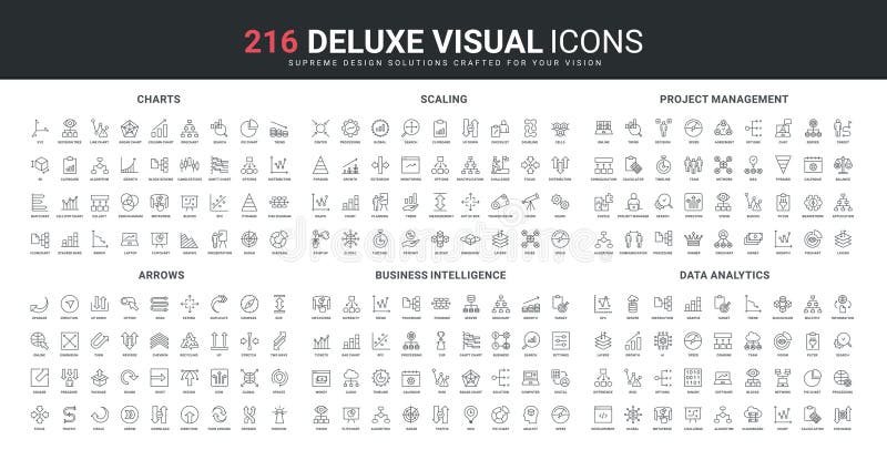 Business Skills and Intelligence, Project Management, Size Arrow and ...