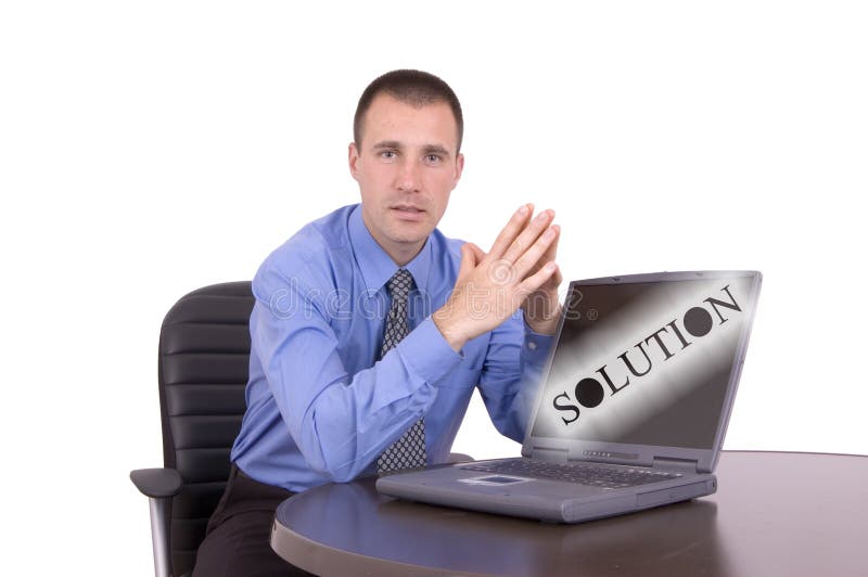 Business Solution stock photo. Image of answer, advisor - 1456792