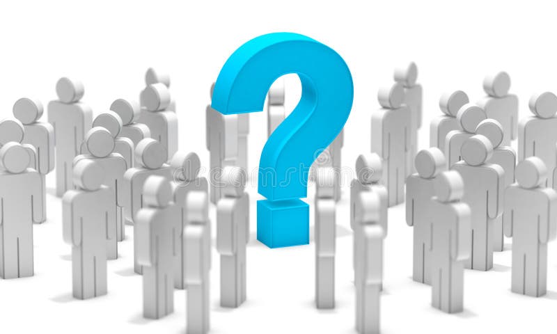 Question Mark and Concept of Science and Technology. Questions and ...