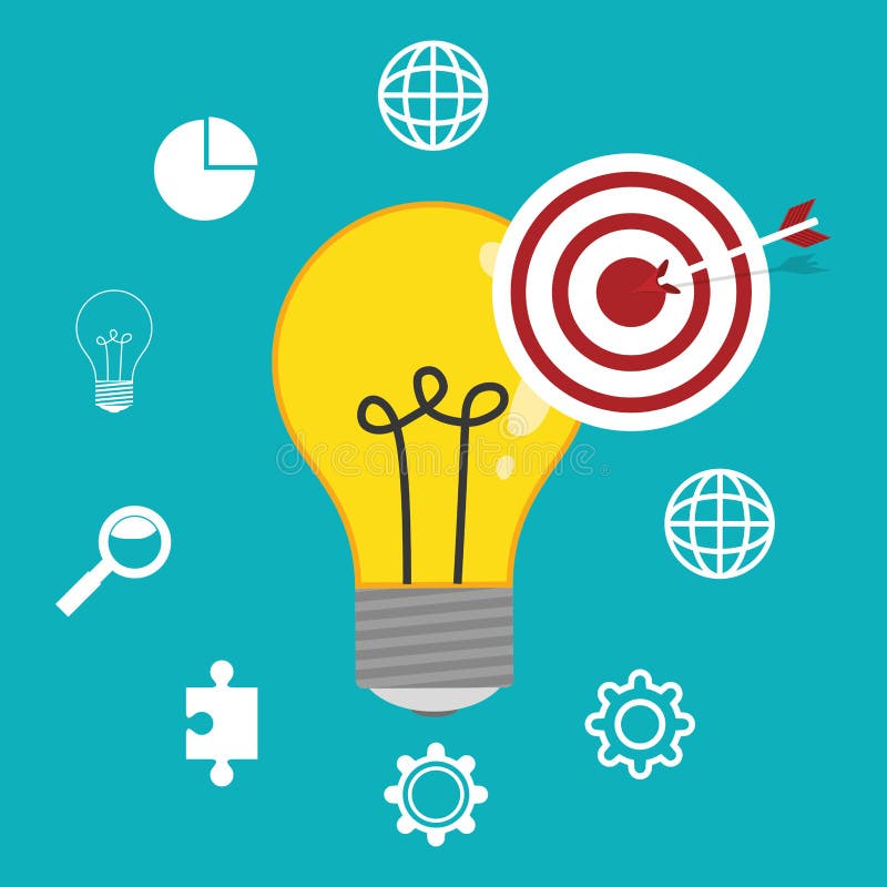 Business solutions design. stock vector. Illustration of solution ...