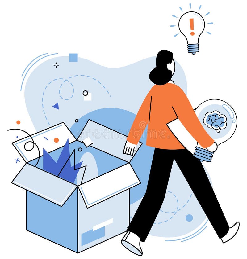 Business Solutions and Difficult Problem Solving Process Concept. Find ...