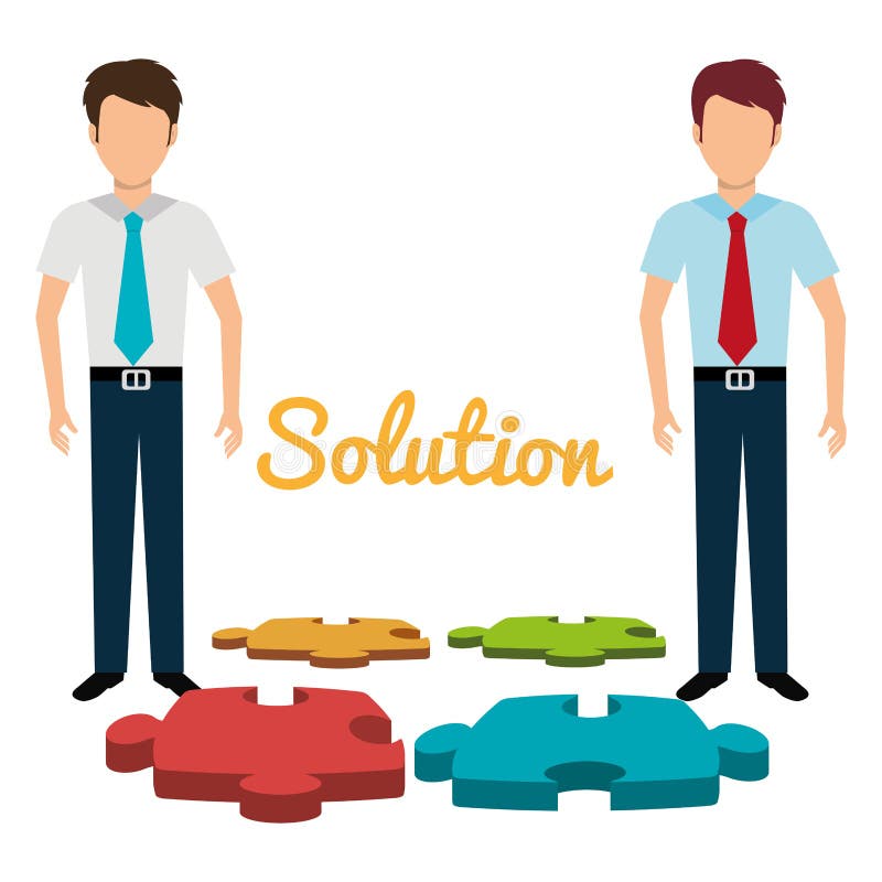 Business solutions stock vector. Illustration of solutions - 59951886