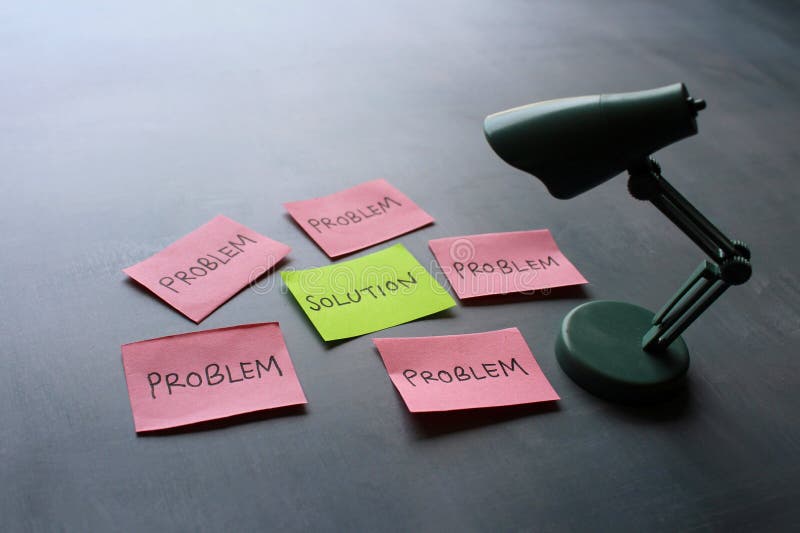 Business Solutions, Problem Solving and Brainstorming Concept Stock ...