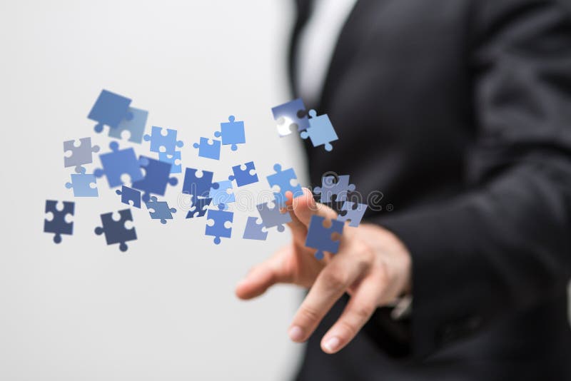 A Business Solutions, Success and Strategy, Learning Concept Stock ...