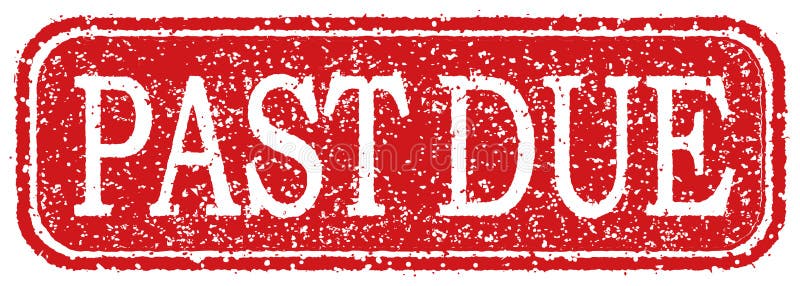 Business Stamp Vector Illustration / PAST DUE Stock Vector ...