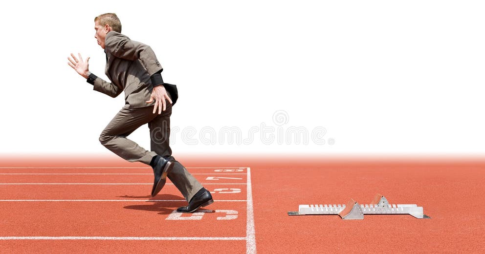 Business start stock image. Image of sports, person, single - 10573481